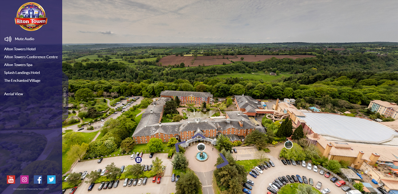 Alton Towers Resort - Virtual Tour