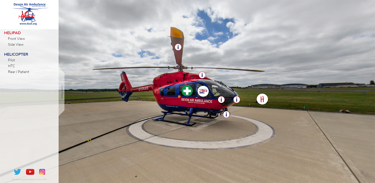 Devon Air Ambulance - Virtual Tour